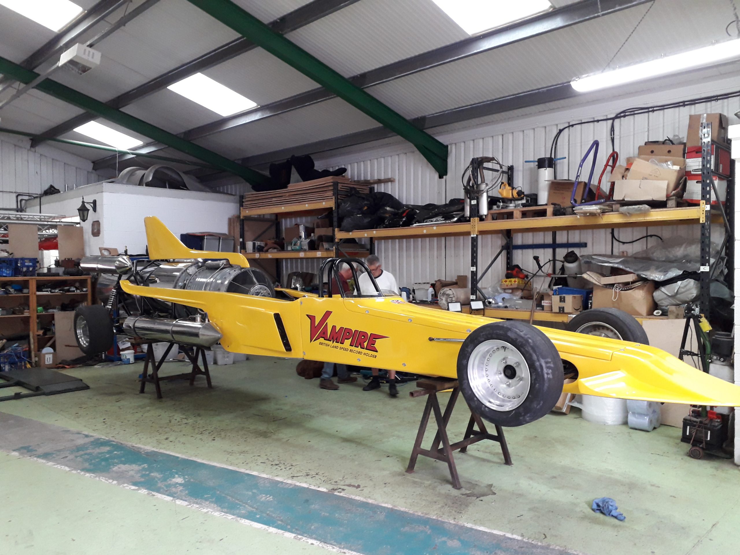Vampire Jet Car – UK Land Speed Record Holder