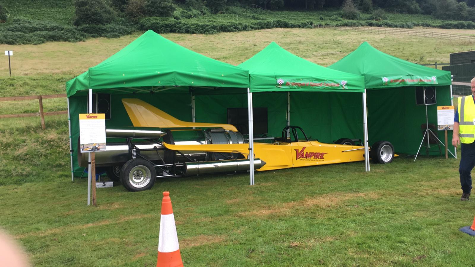 Vampire Jet Car – UK Land Speed Record Holder