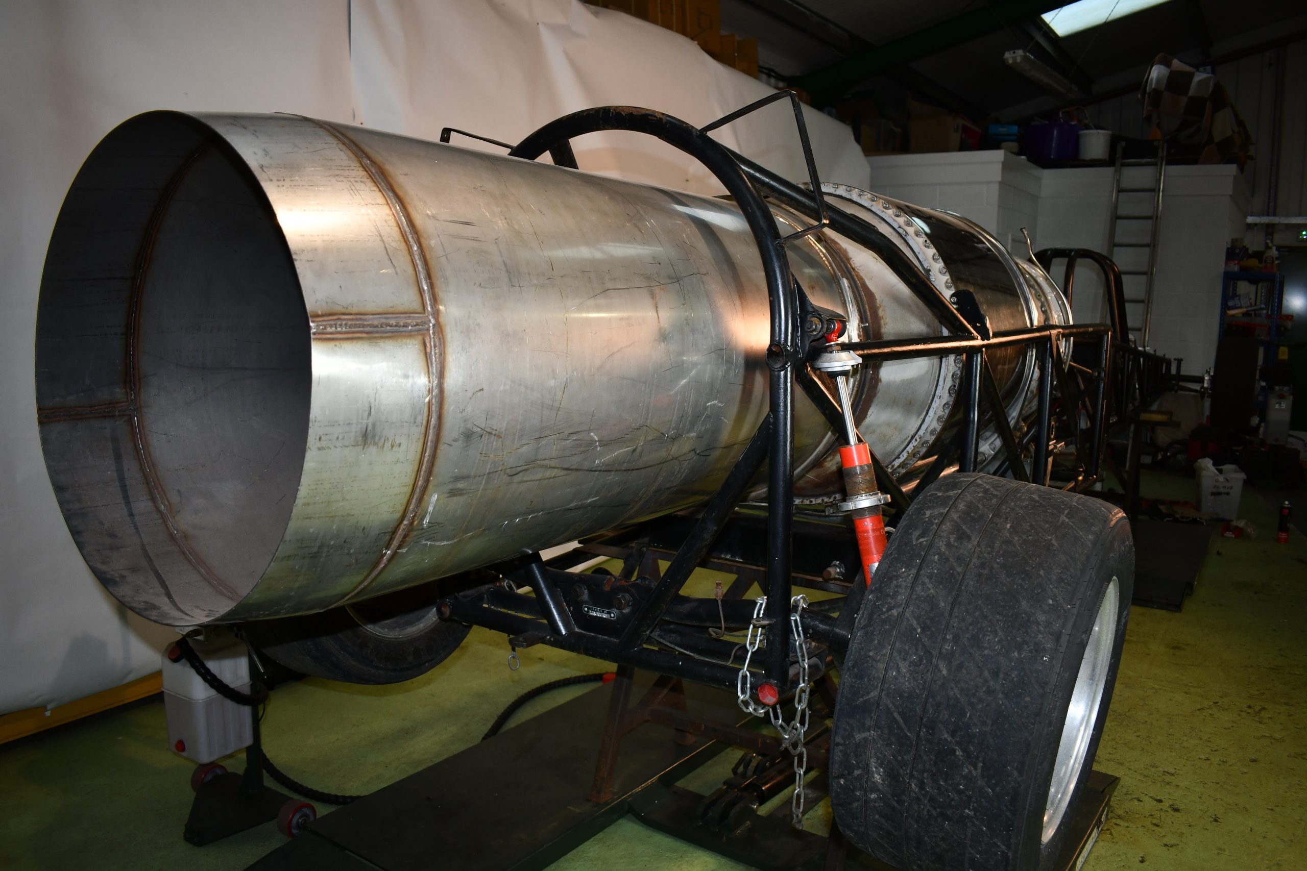 History and Restoration – Vampire Jet Car