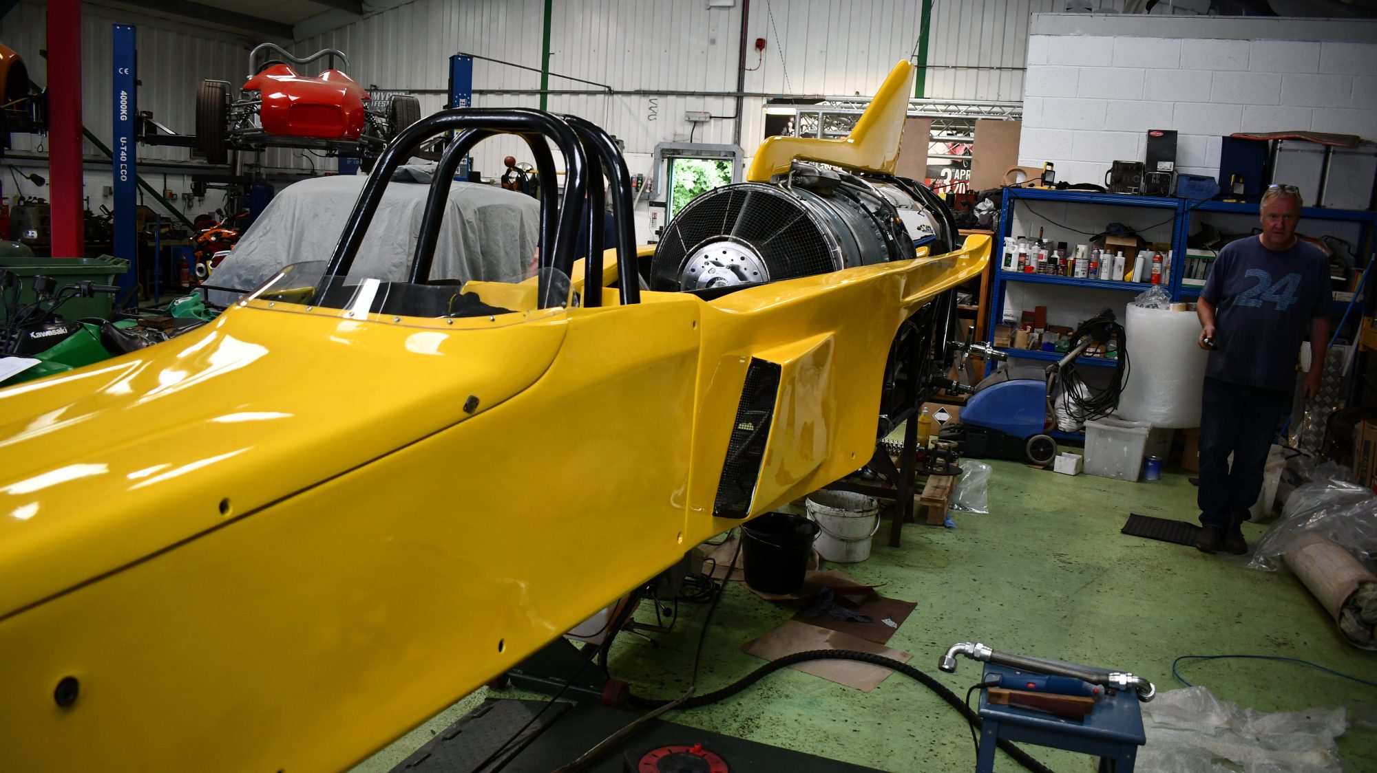 History and Restoration – Vampire Jet Car