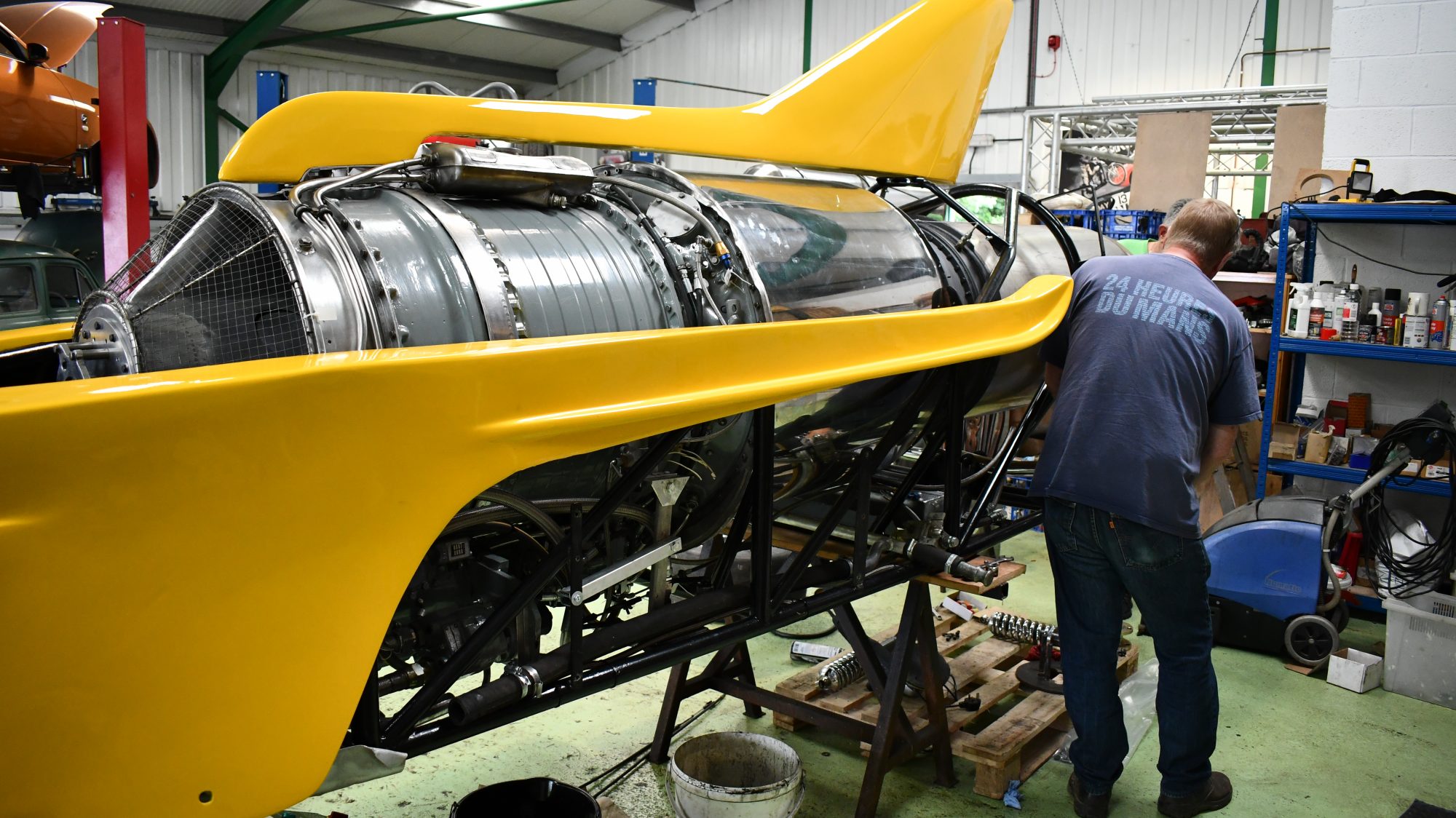 History and Restoration – Vampire Jet Car